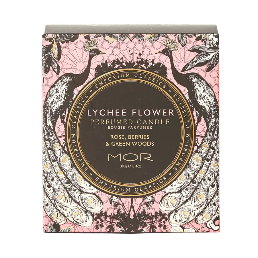 MOR Lychee Flower Fragrant Candle 380g – Phoenix Beauty Lux